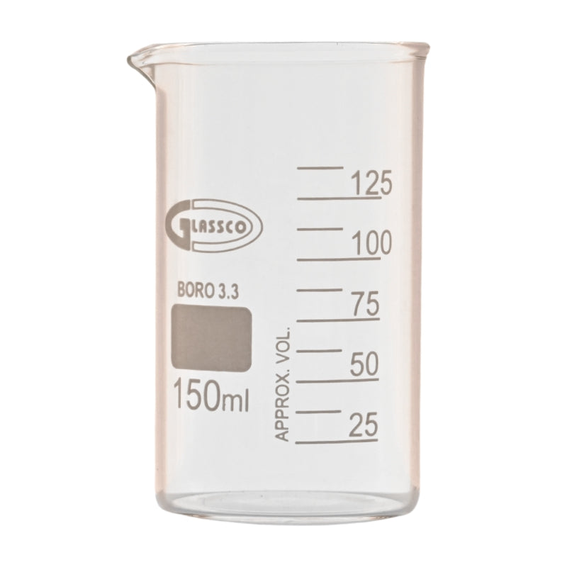 Buy Tall Form Glass Beakers (Spouted) Online - Essentially Natural