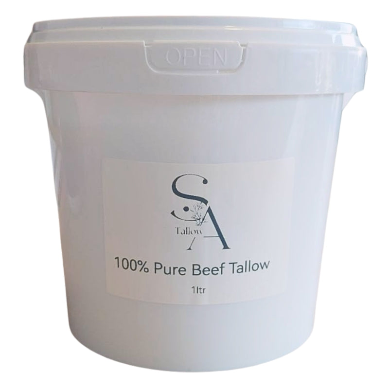 Pure Beef Tallow | Grass-Fed Rendered Fat for Cooking & DIY ...