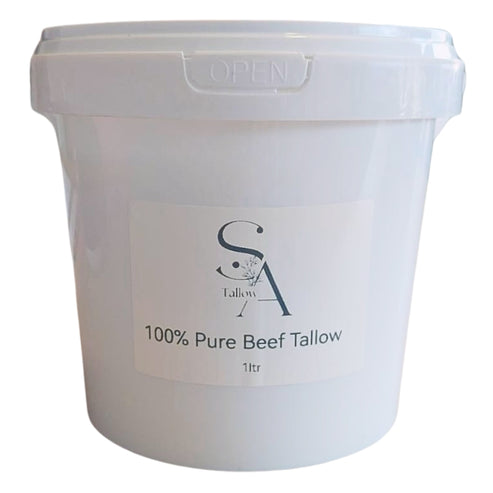 Pure Beef Tallow | Grass-Fed Rendered Fat for Cooking & DIY ...