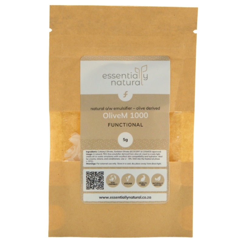 OliveM 1000 | COSMOS & RSPO Emulsifier for Creams – Essentially Natural