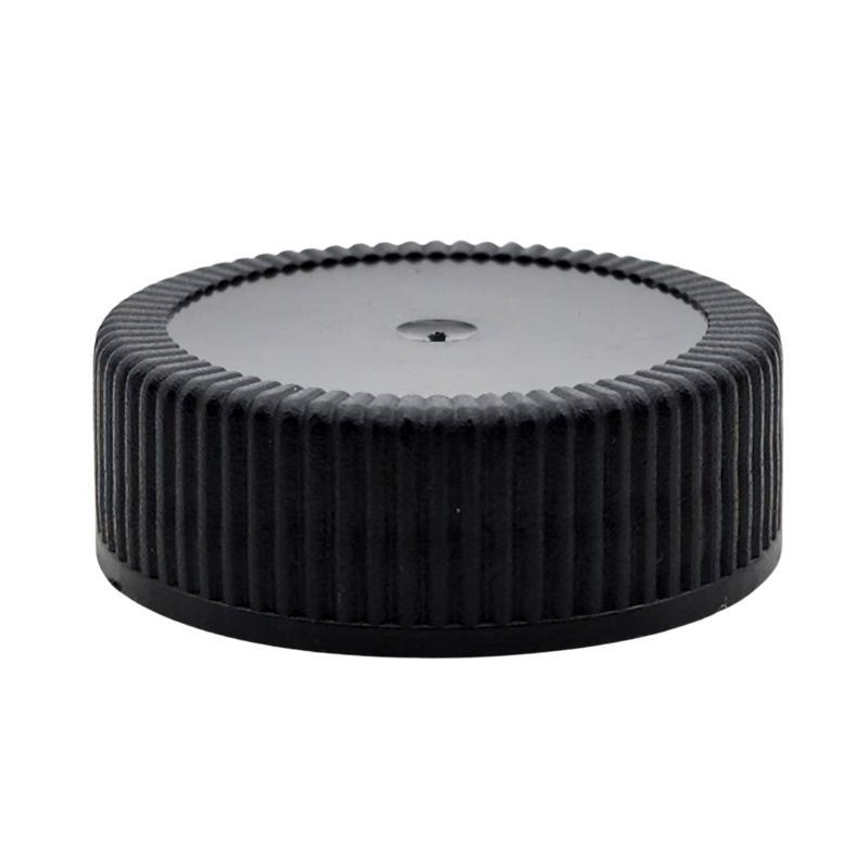 Buy Ribbed Black Screw Cap (33/400) Online - Essentially Natural