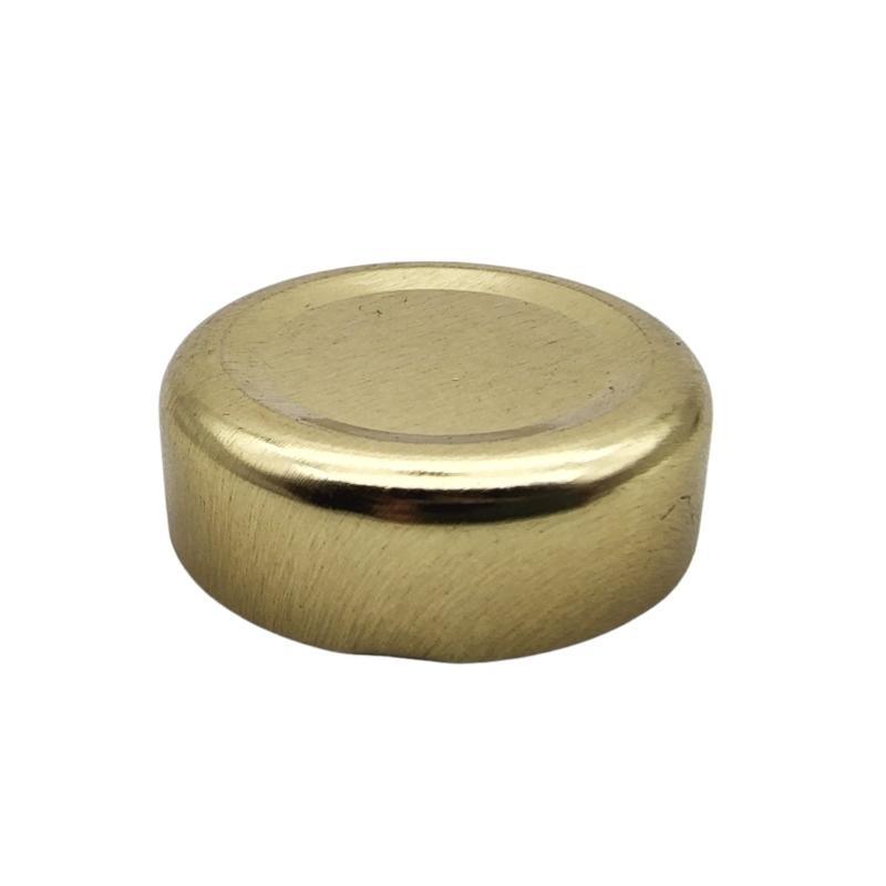 Buy 38mm Gold Metal Twist Cap Online - Essentially Natural