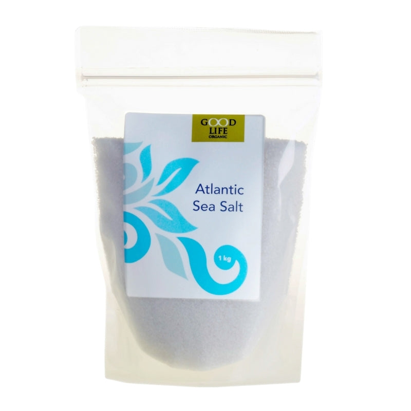 Buy Good Life Organic Atlantic Fine Sea Salt Online - Essentially Natural
